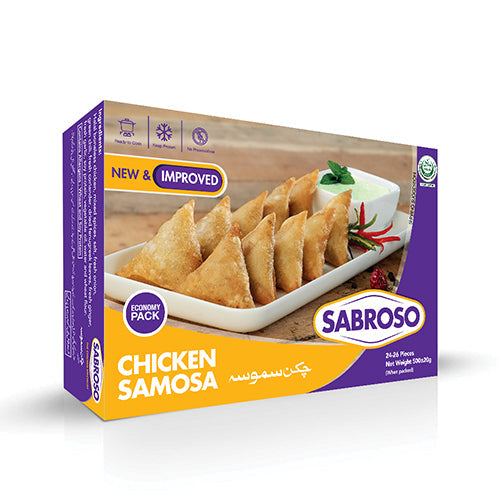 Chicken Samosa – Economy Pack 500g – Sabroso | The Chicken Specialist